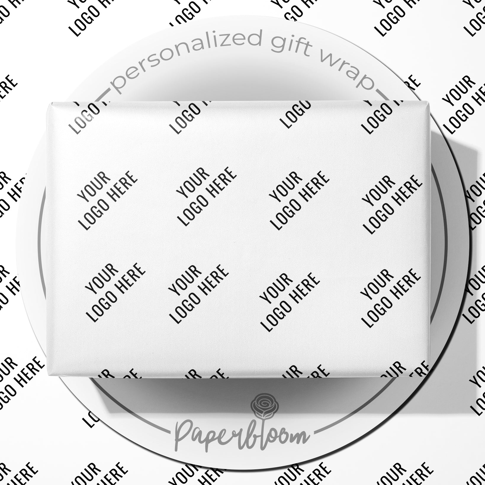 Custom Logo Wrapping Paper