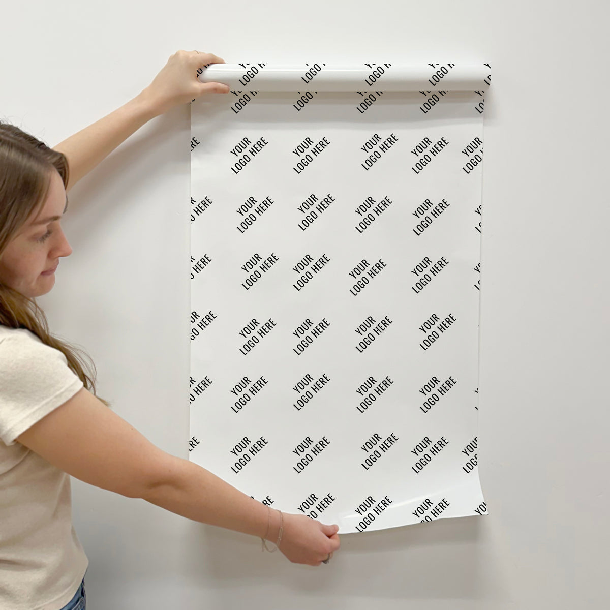 Custom Logo Wrapping Paper