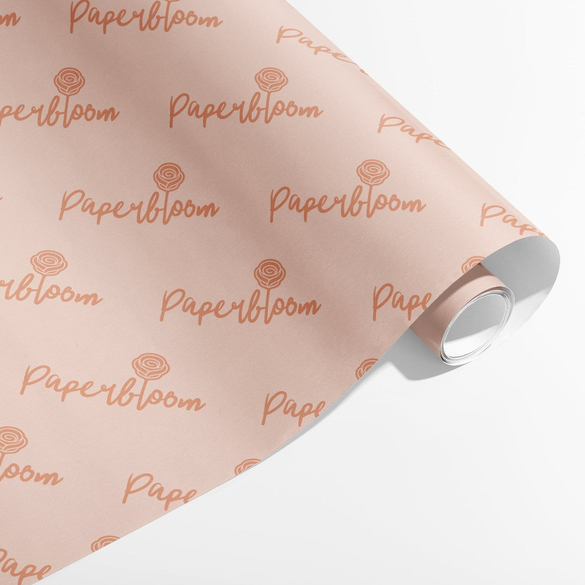 Custom Logo Wrapping Paper – Paperbloom